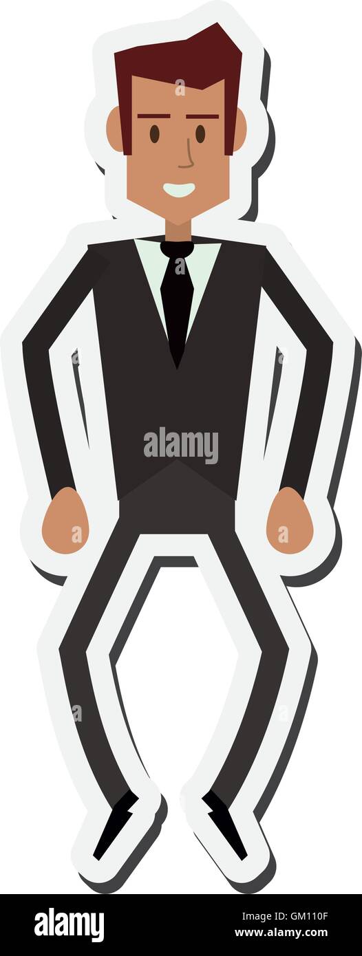 businessman cartoon male design Stock Vector Image & Art - Alamy