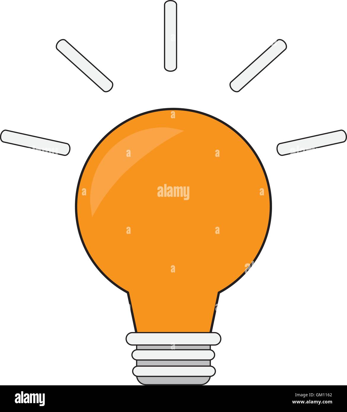 light bulb power design Stock Vector Image & Art - Alamy