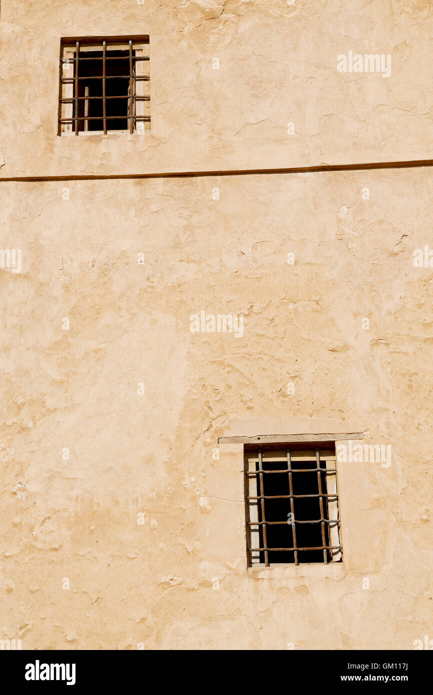 in oman the old ornate window for the mosque Stock Photo - Alamy