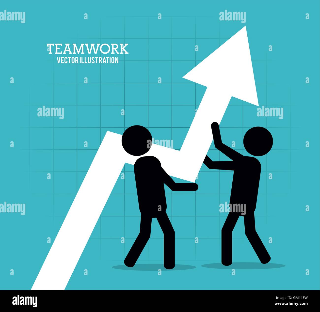pictogram teamwork support design Stock Vector Image & Art - Alamy