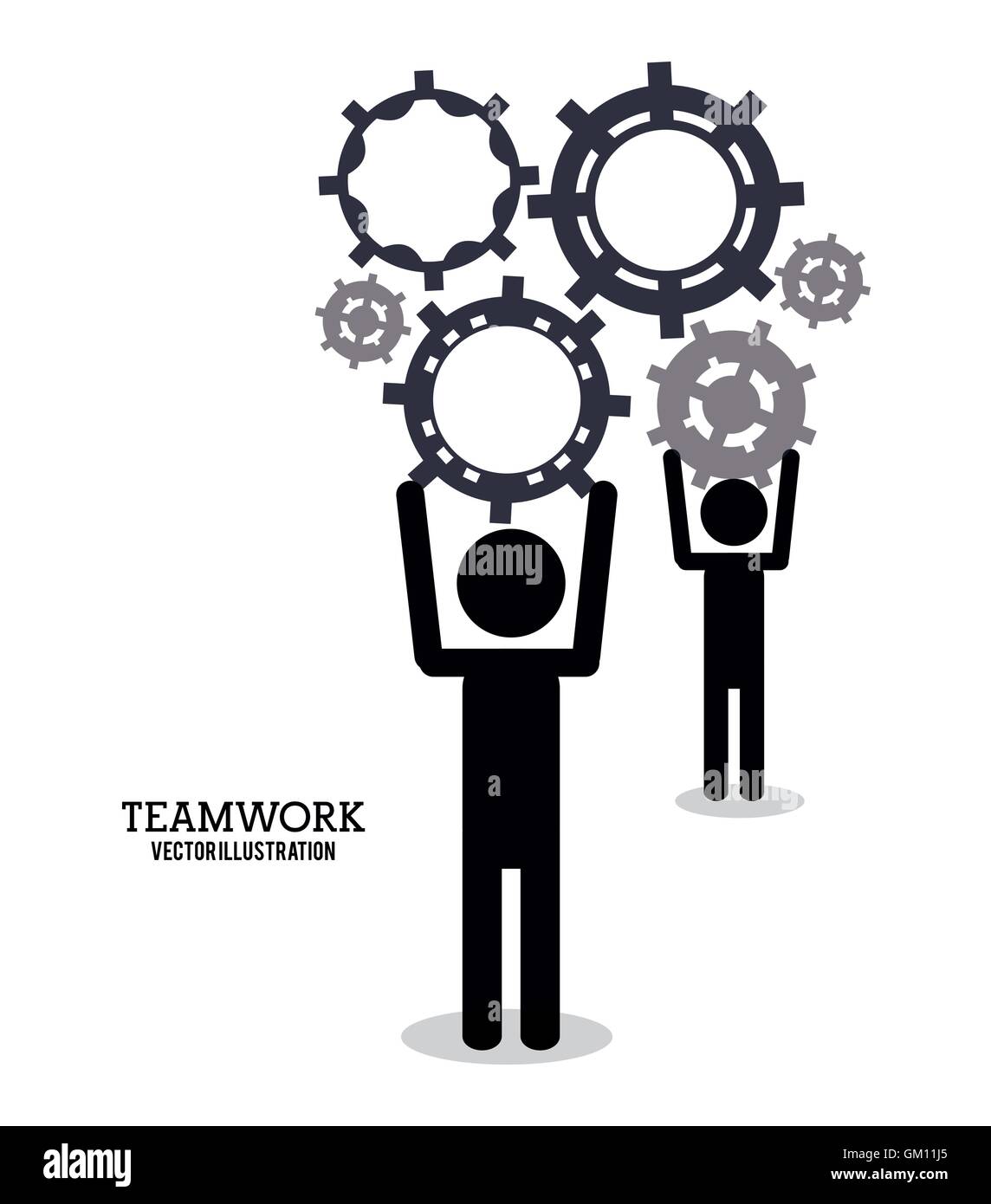 teamwork support design Stock Vector Image & Art - Alamy
