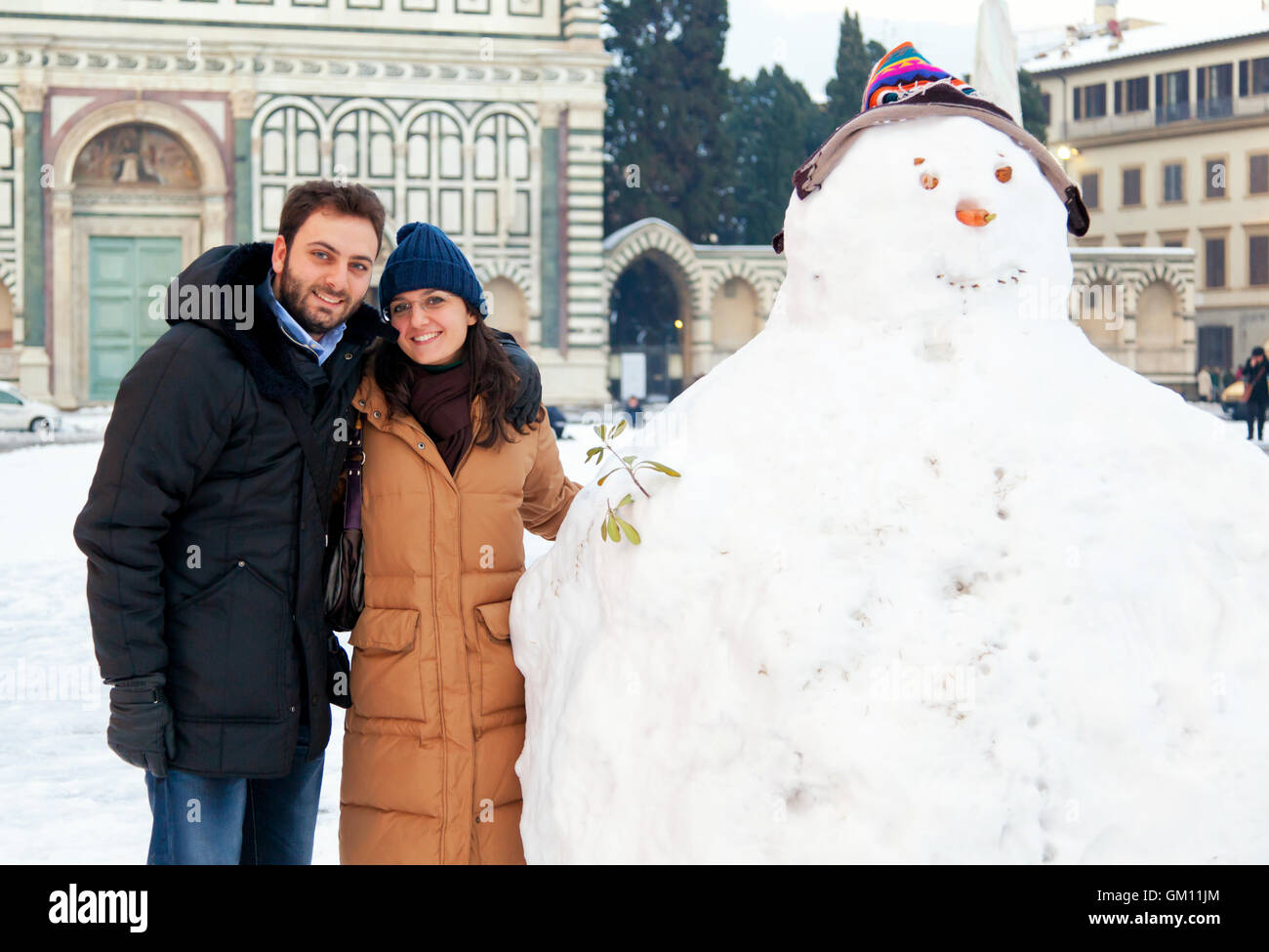 Florence italy snow hi-res stock photography and images - Alamy