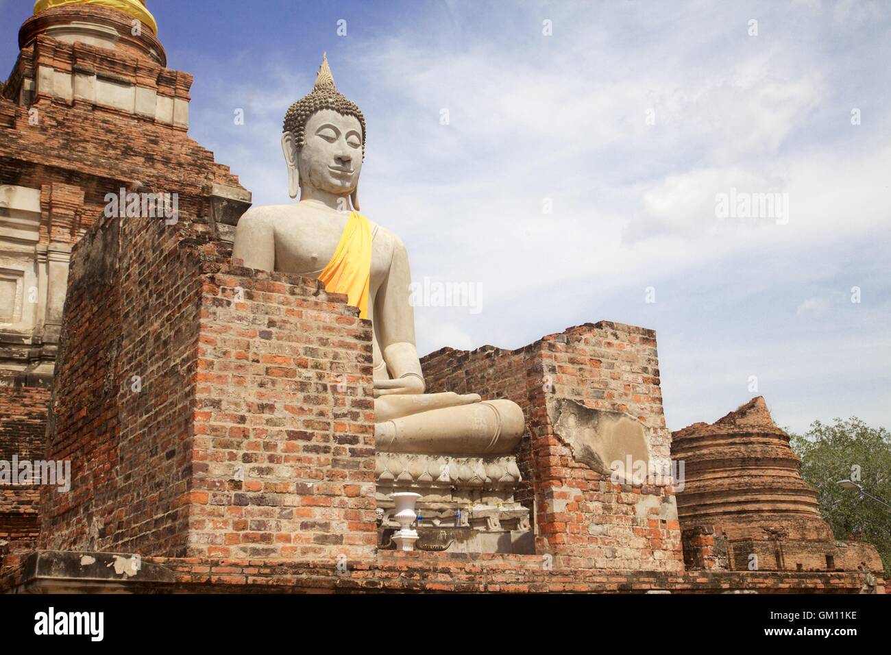 The old Siam capital city of Ayuttaya, Thailand Stock Photo - Alamy