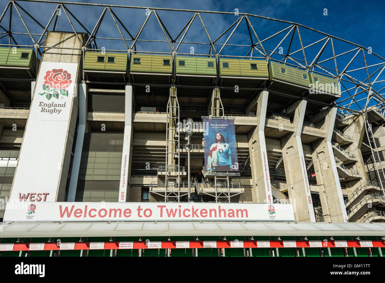 England rugby red rose hi-res stock photography and images - Alamy