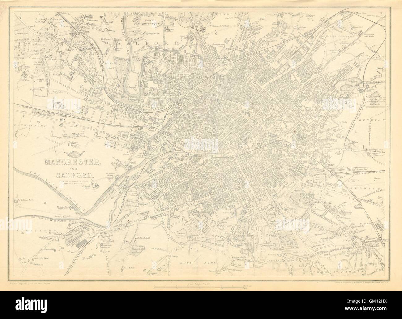 19th century city manchester hi-res stock photography and images - Alamy