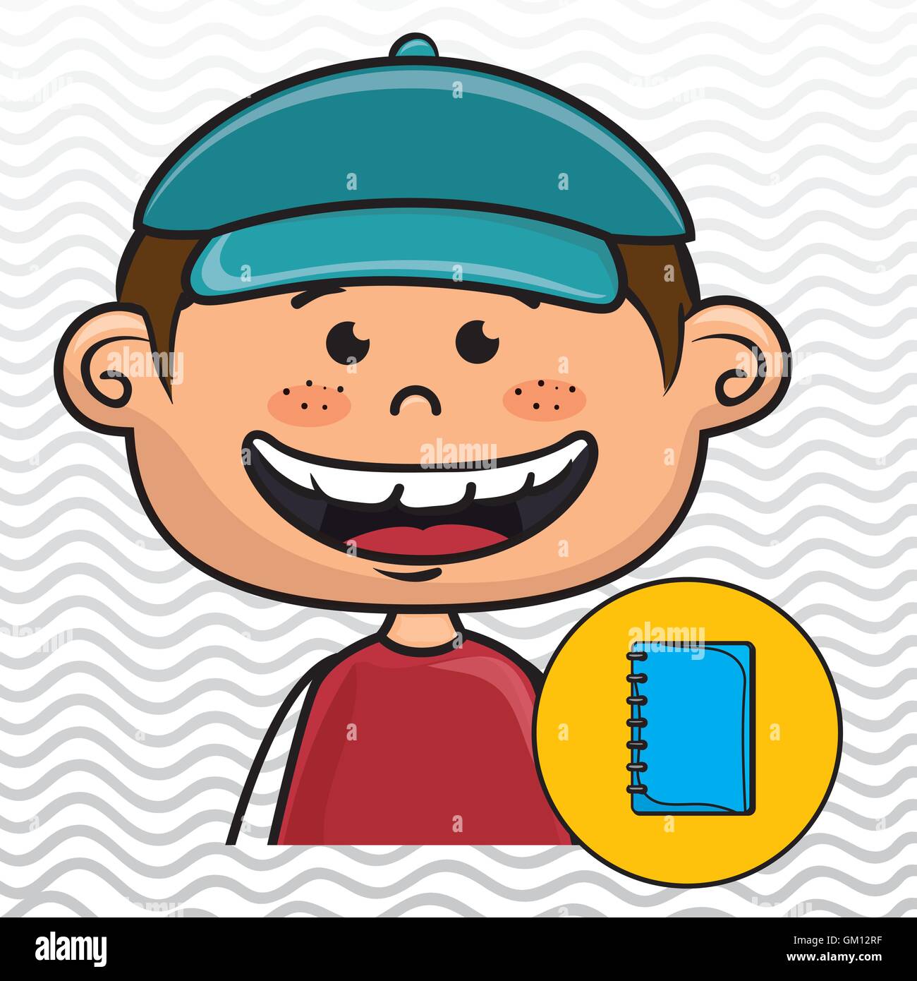 character school student icon Stock Vector Image & Art - Alamy