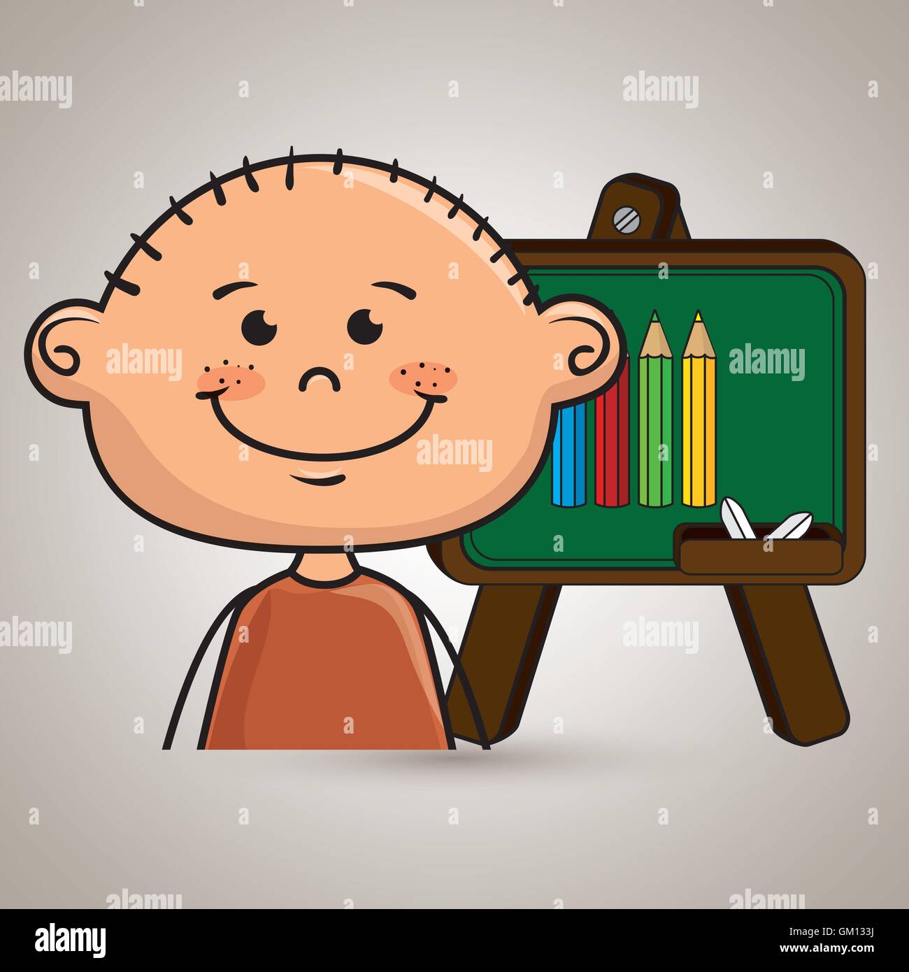 student cartoon color Stock Vector Image & Art - Alamy