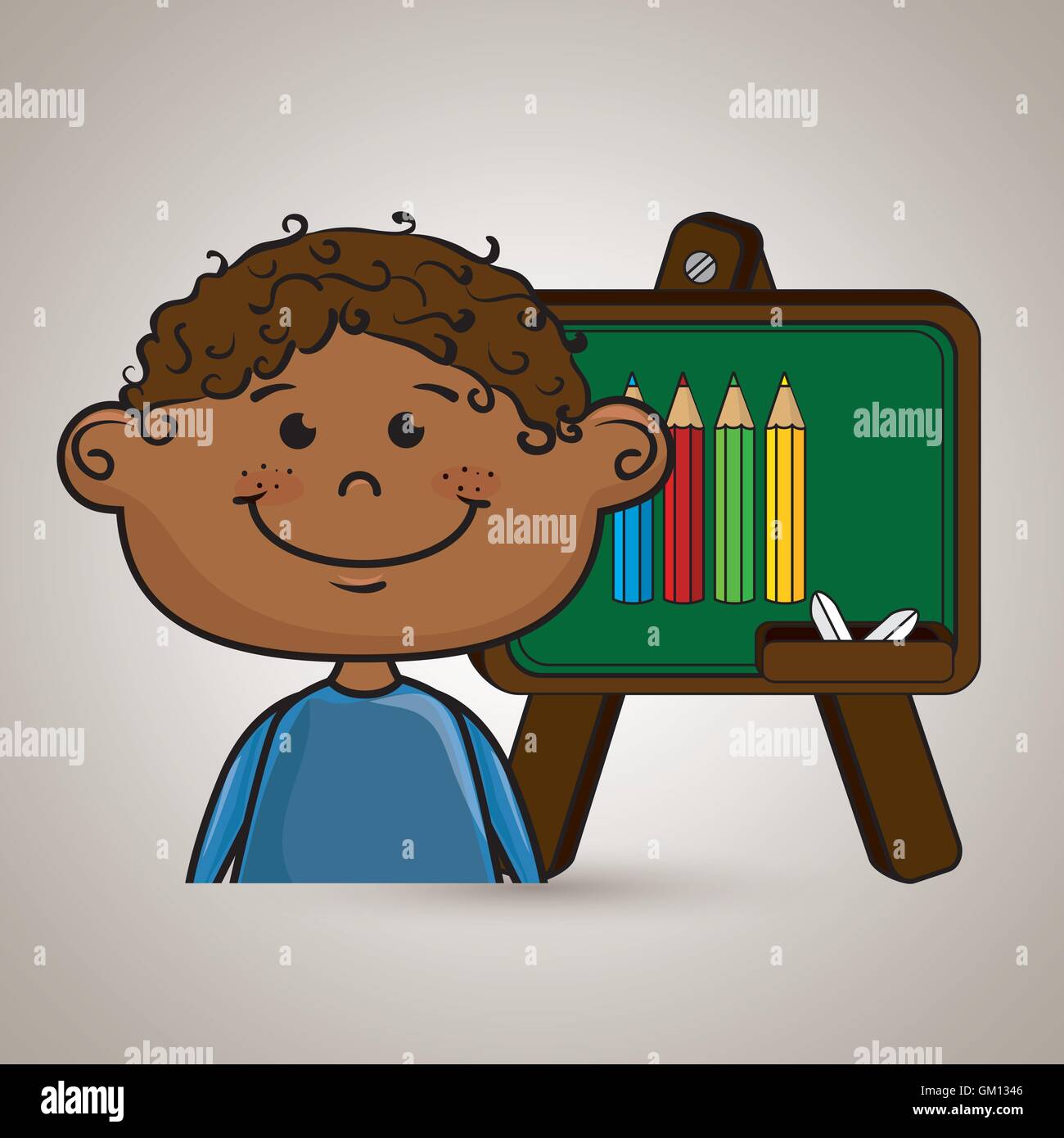 student cartoon color Stock Vector Image & Art - Alamy