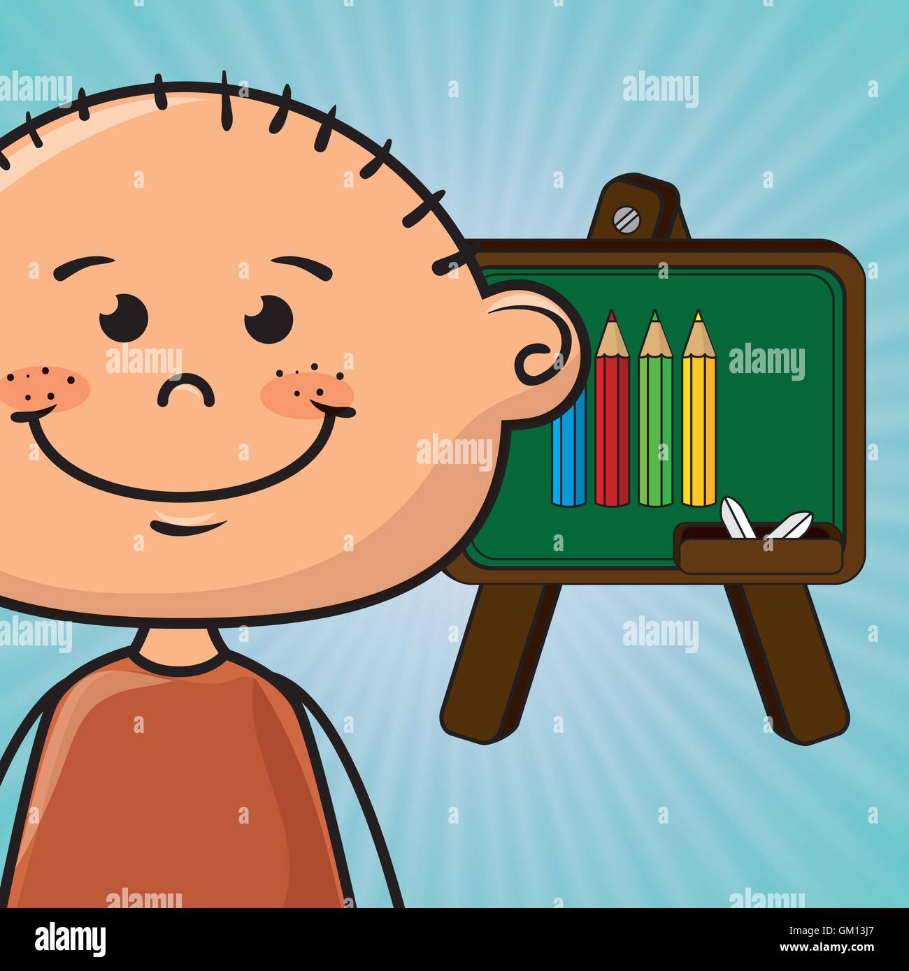 student cartoon color Stock Vector Image & Art - Alamy