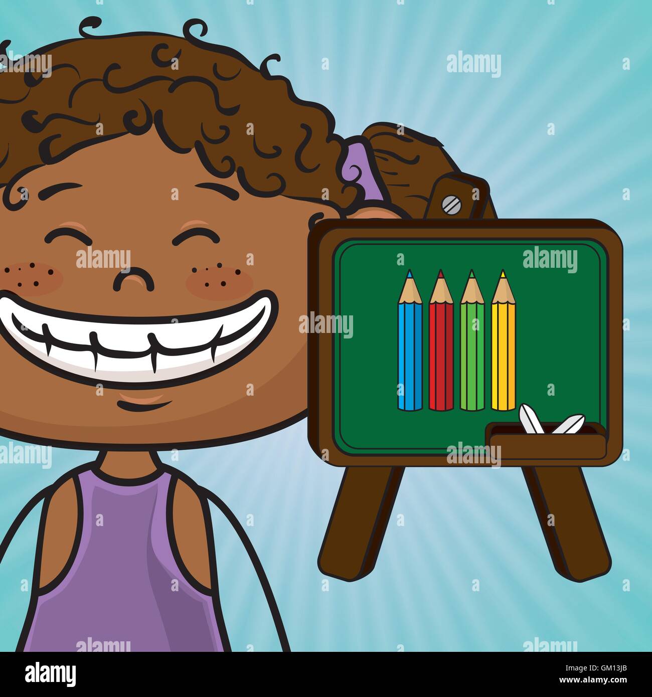 student cartoon color Stock Vector Image & Art - Alamy