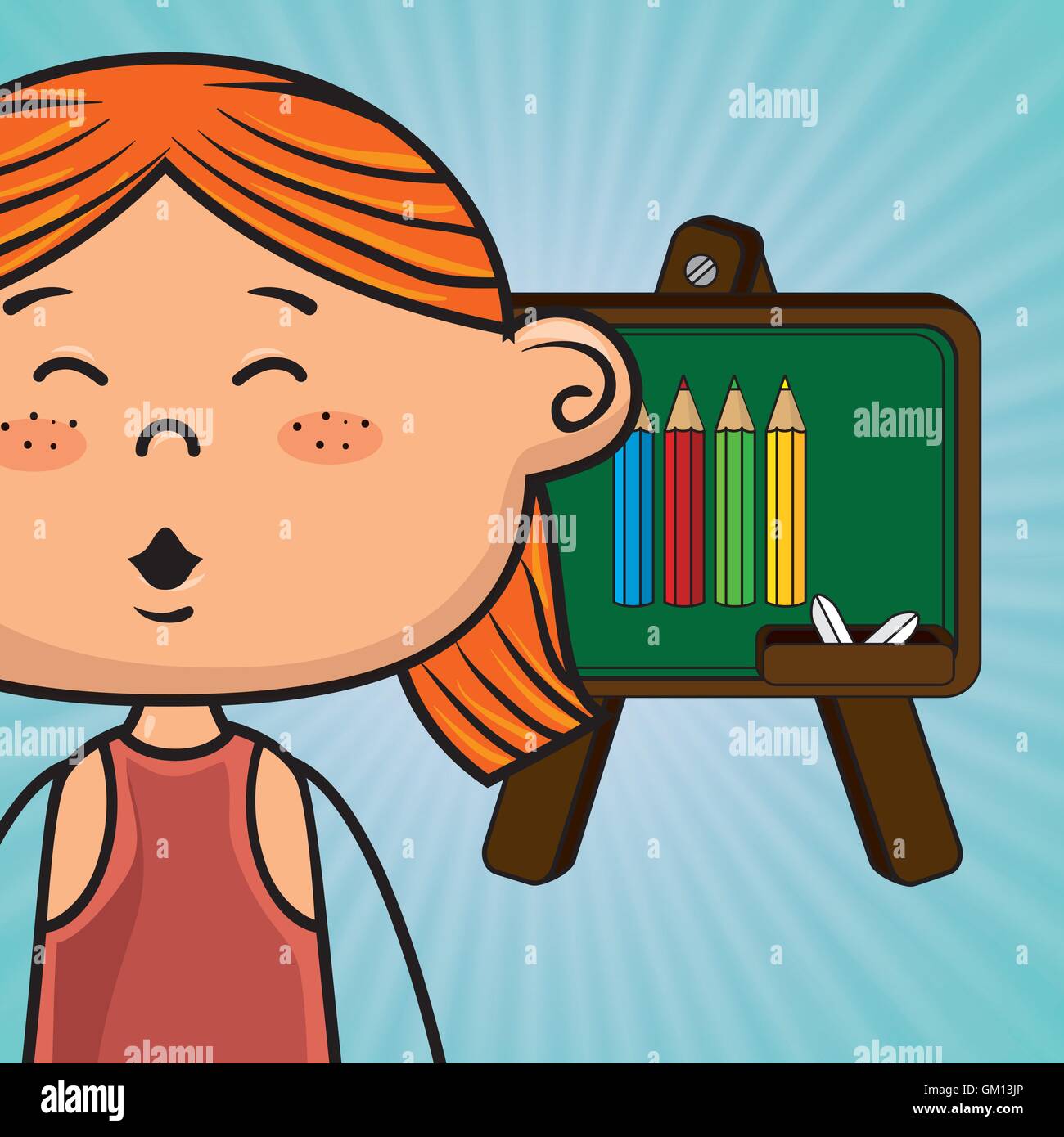 student cartoon color Stock Vector Image & Art - Alamy