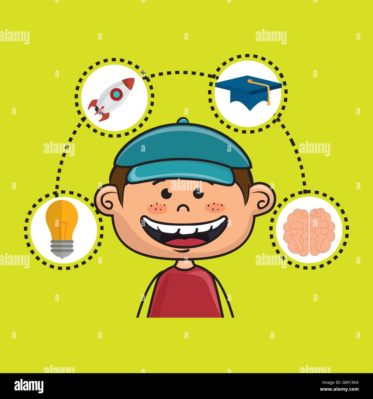 Multiethnic student class Stock Vector Images - Alamy