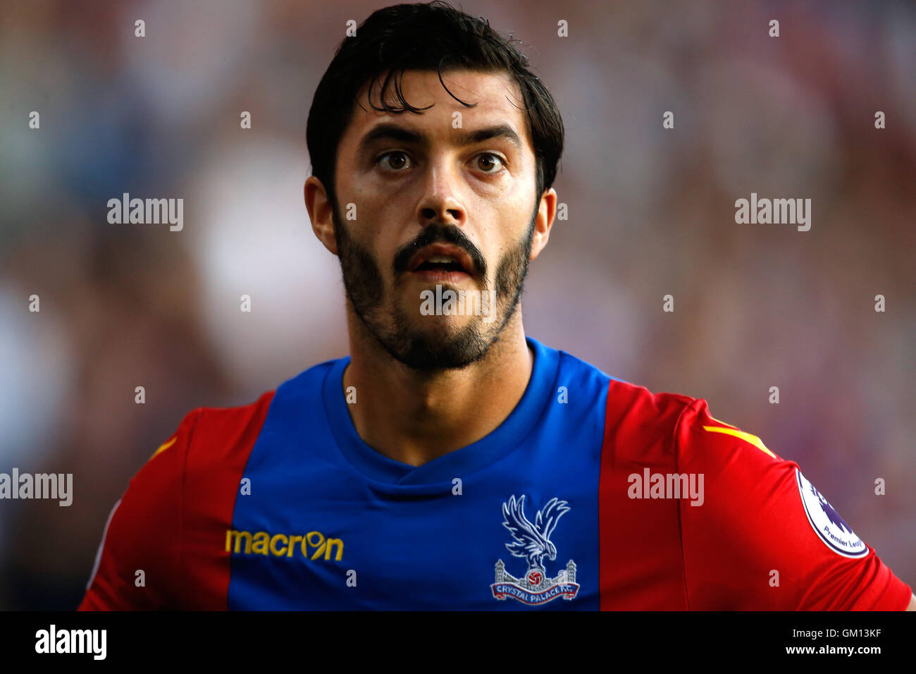 Crystal Palace's James Tomkins during the EFL Cup, Second Round match at Selhurst Park, London ...