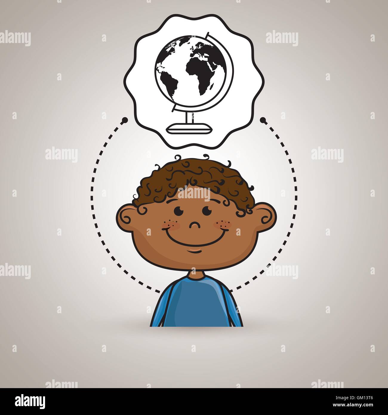 Man studying map Stock Vector Images - Alamy