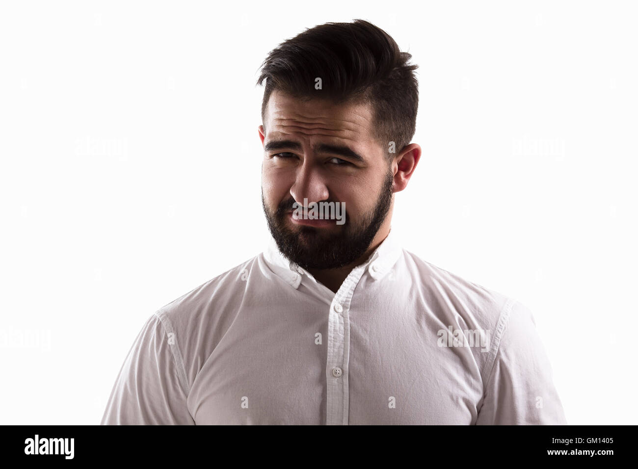 Sad handsome young man hi-res stock photography and images - Alamy