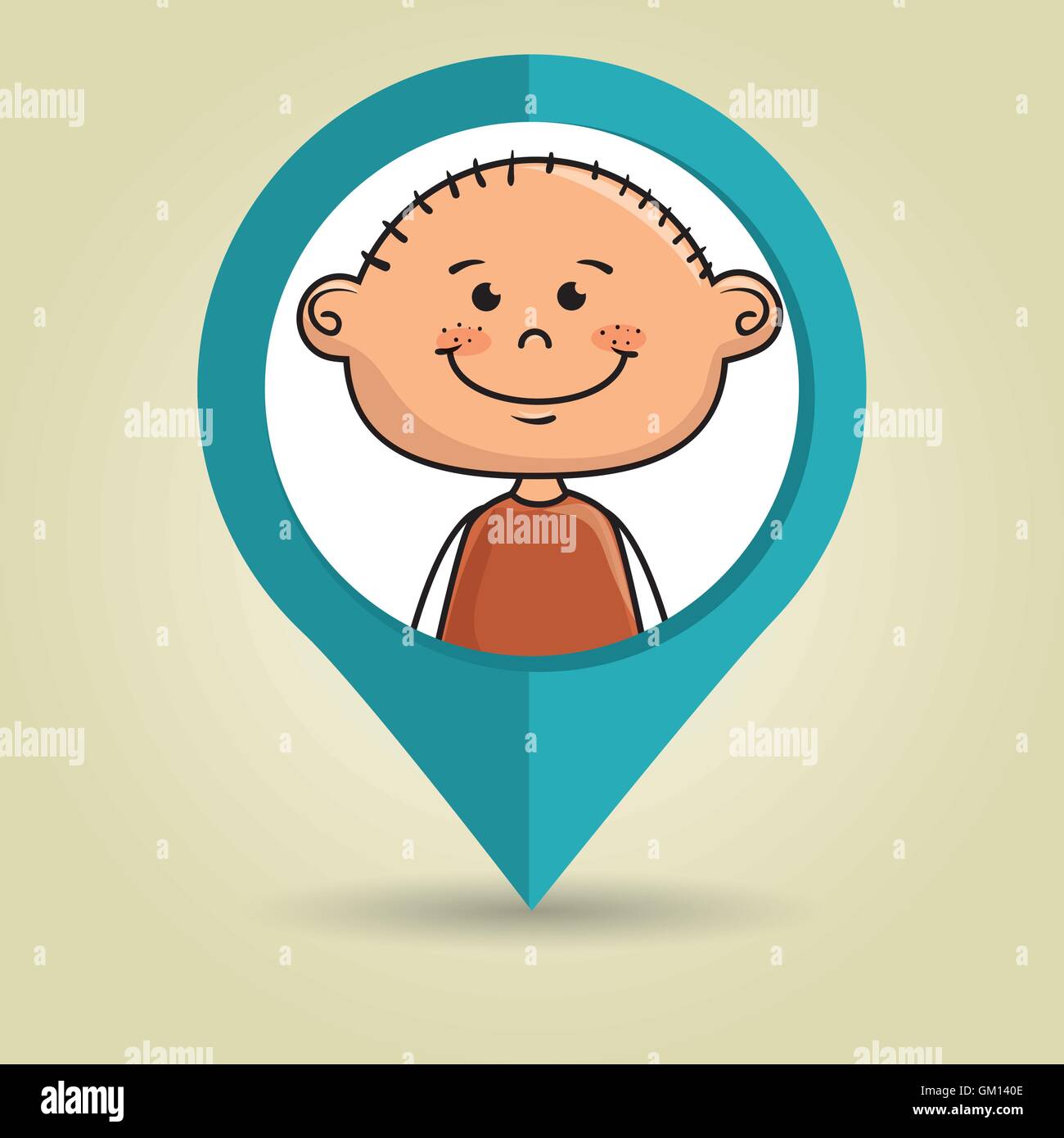 boy child kids icon Stock Vector Image & Art - Alamy