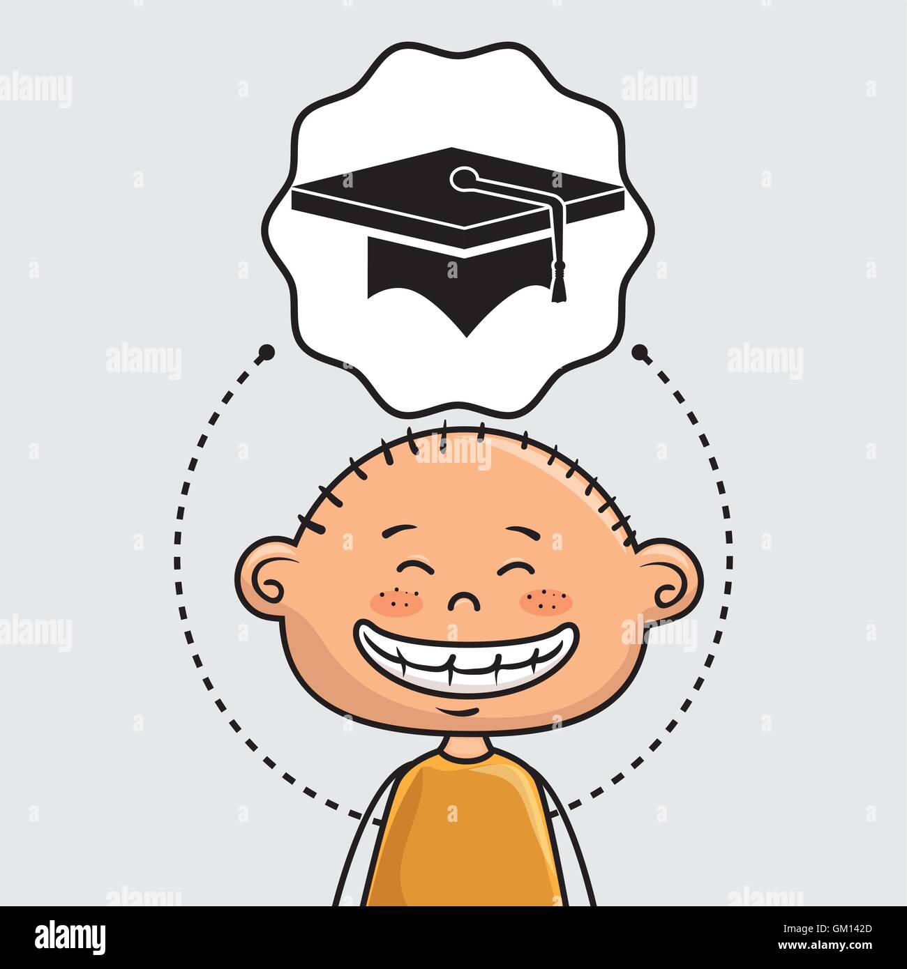 student boy study icon Stock Vector Image & Art - Alamy
