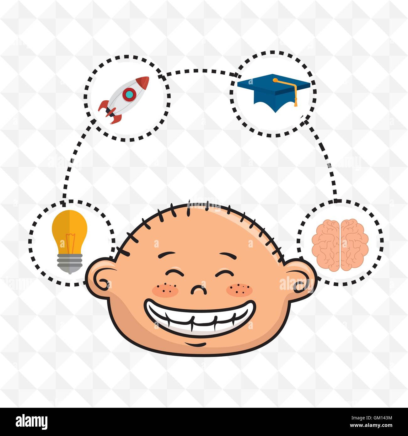 Multiethnic students group discussion Stock Vector Images - Alamy