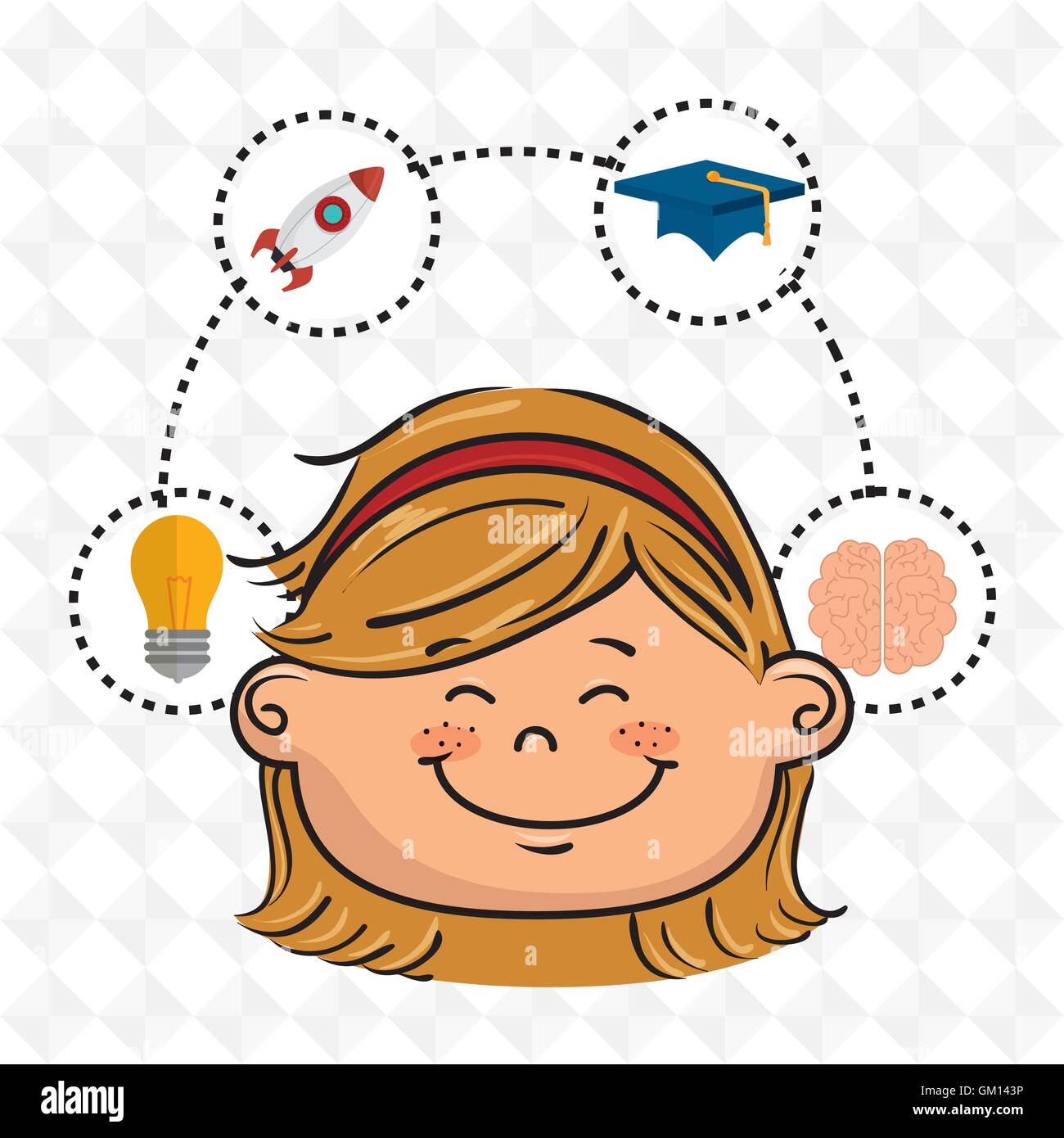 Multiethnic students group discussion Stock Vector Images - Alamy