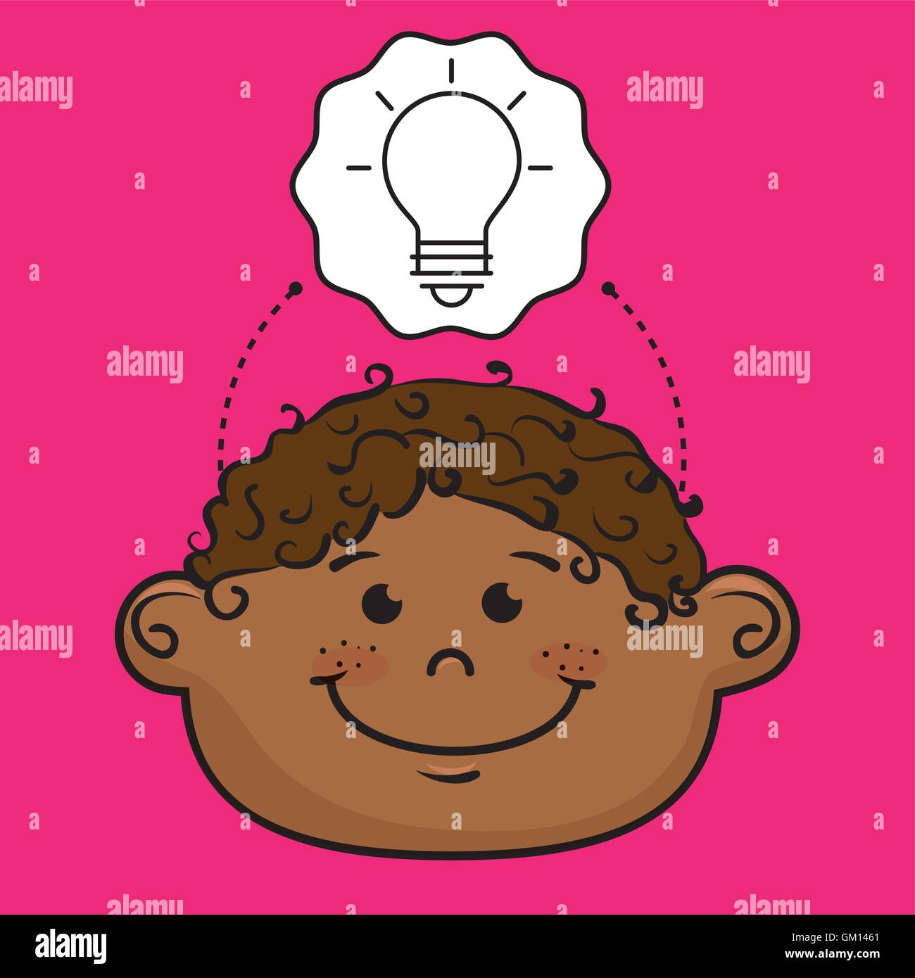 Kids studying silhouette Stock Vector Images - Alamy