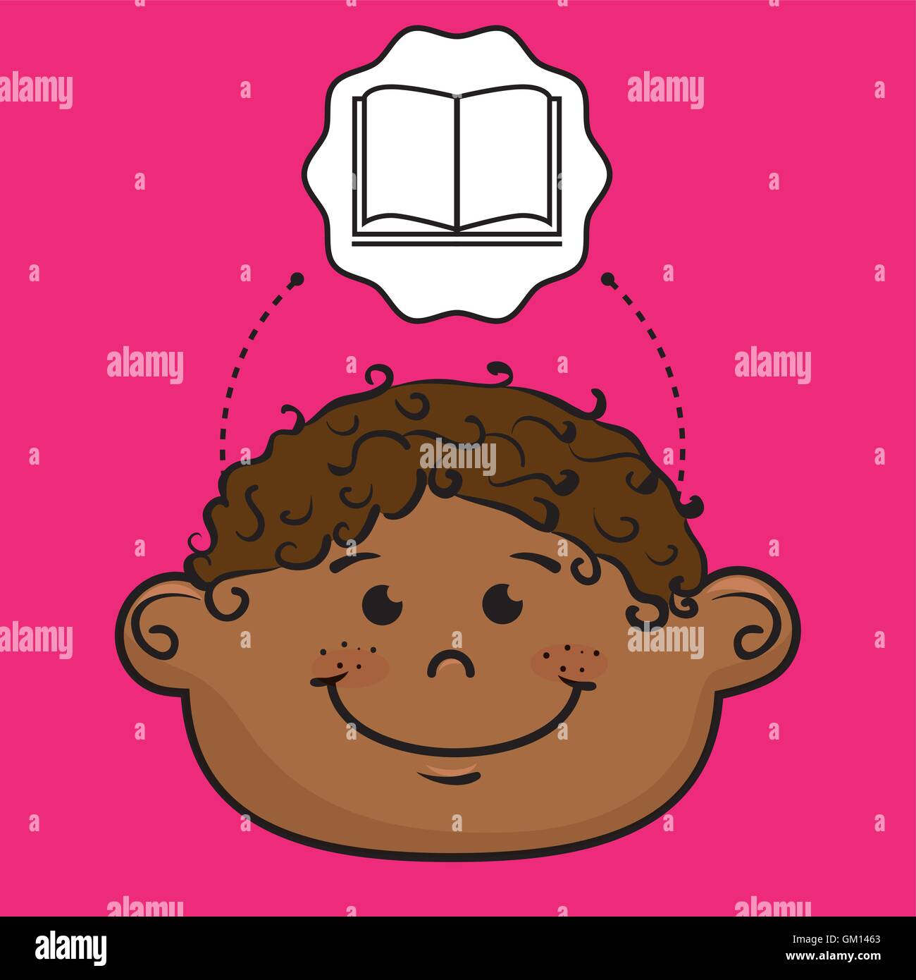 student boy study icon Stock Vector Image & Art - Alamy