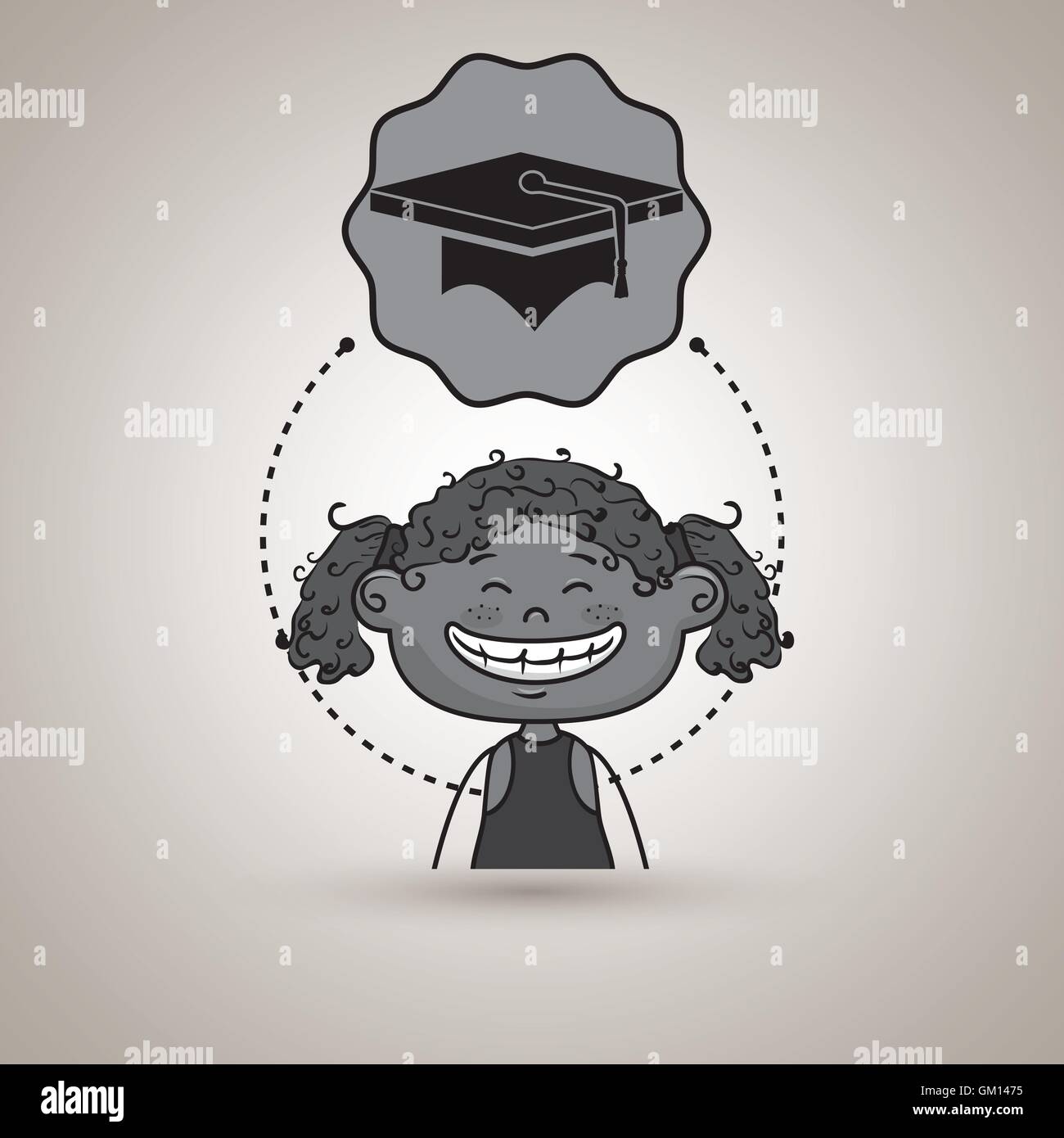 student girl study icon Stock Vector Image & Art - Alamy