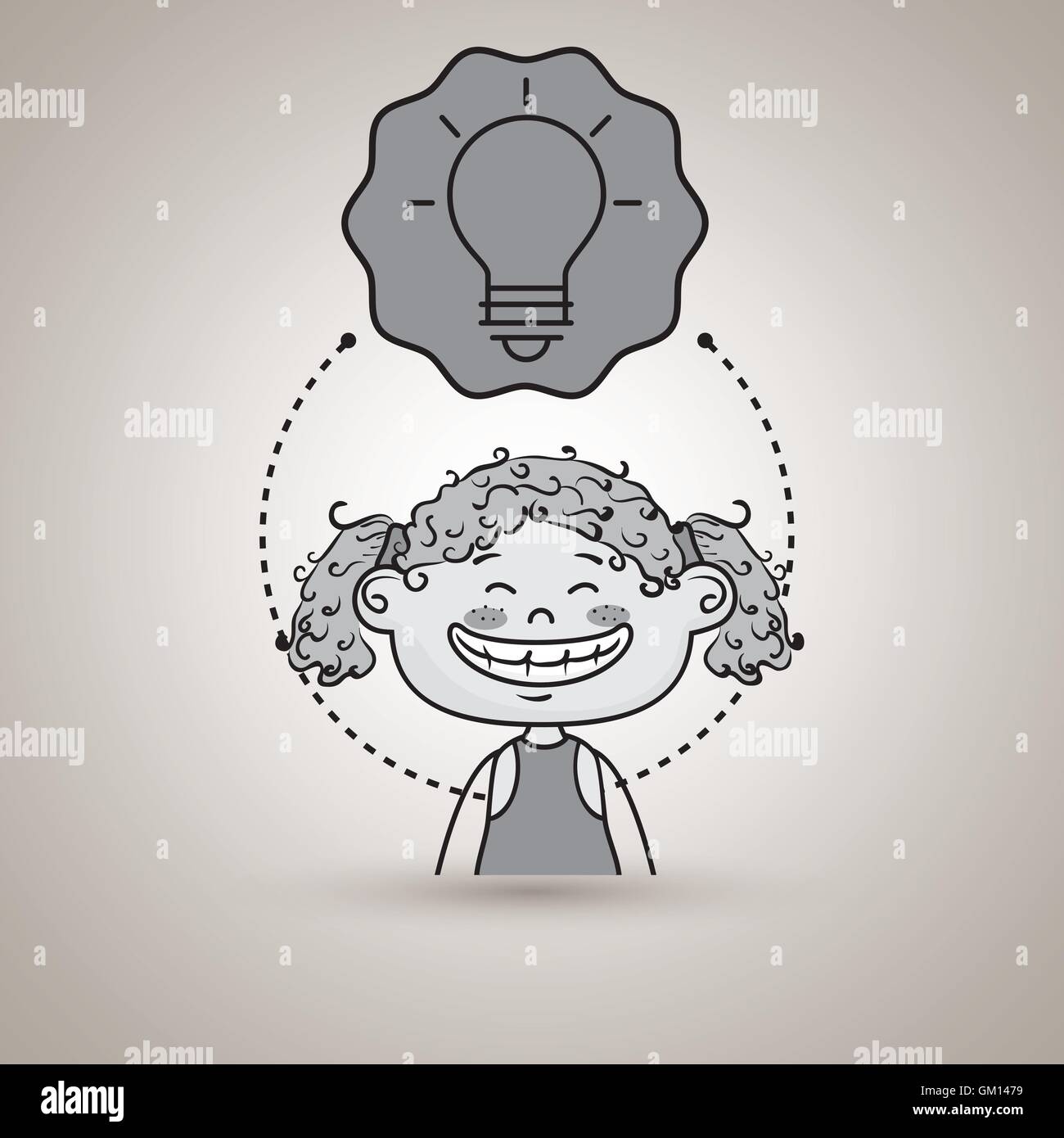 student girl study icon Stock Vector Image & Art - Alamy
