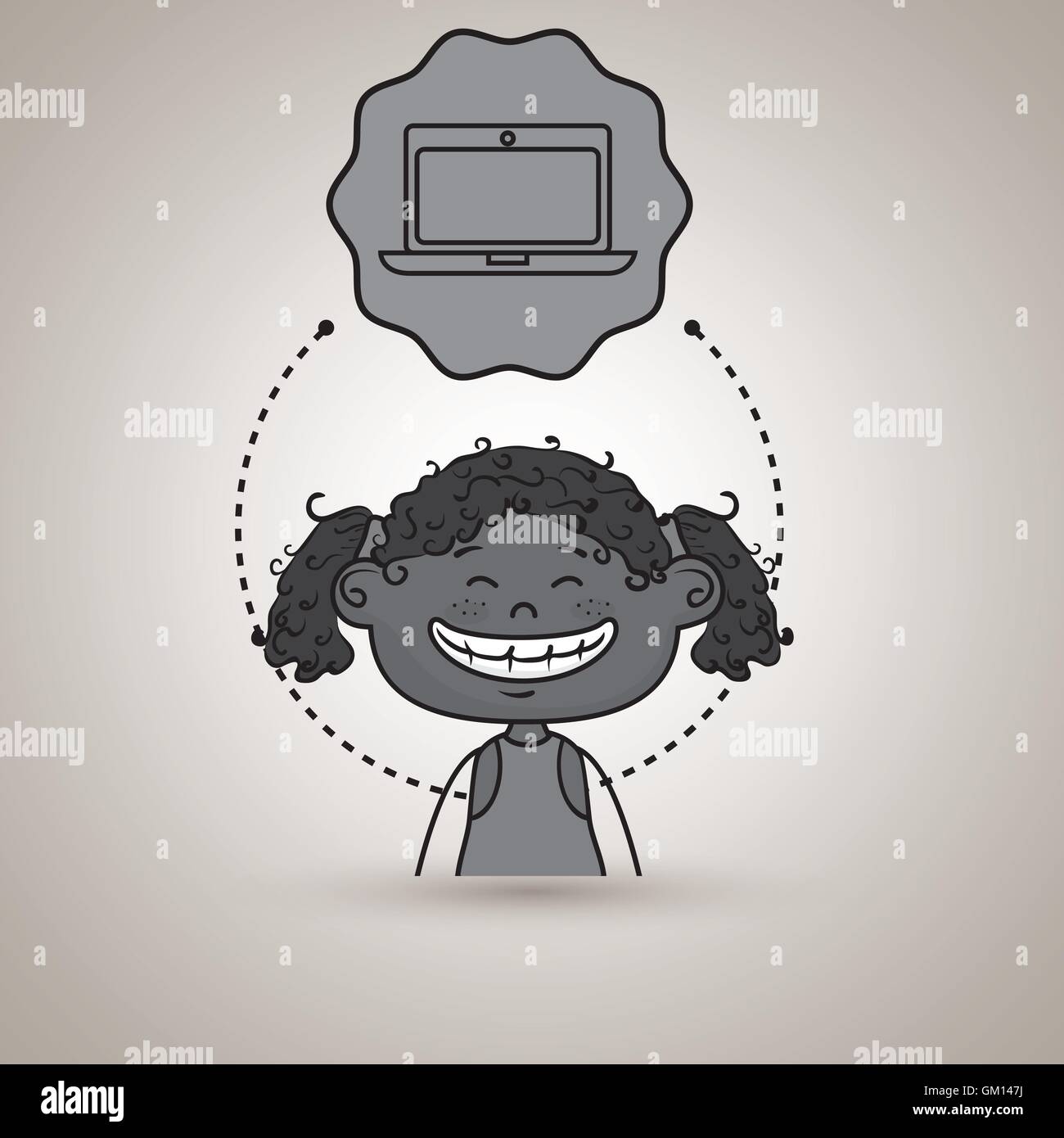 student girl study icon Stock Vector Image & Art - Alamy