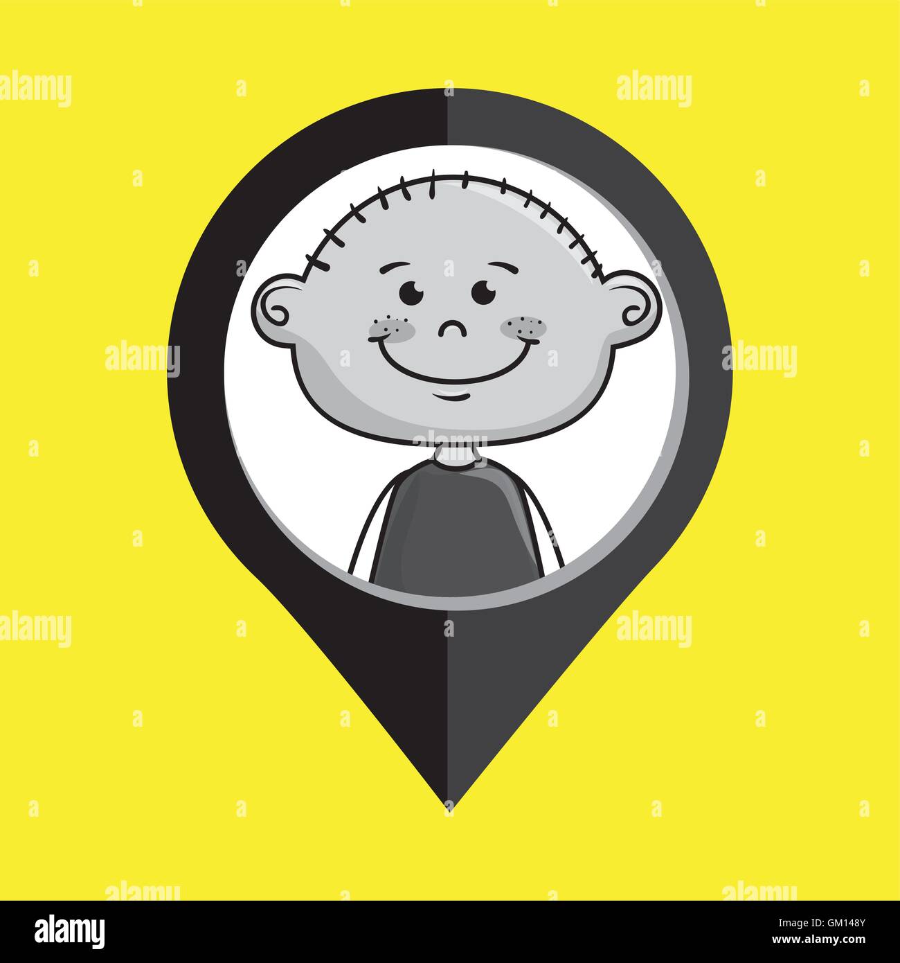 boy child kids icon Stock Vector Image & Art - Alamy