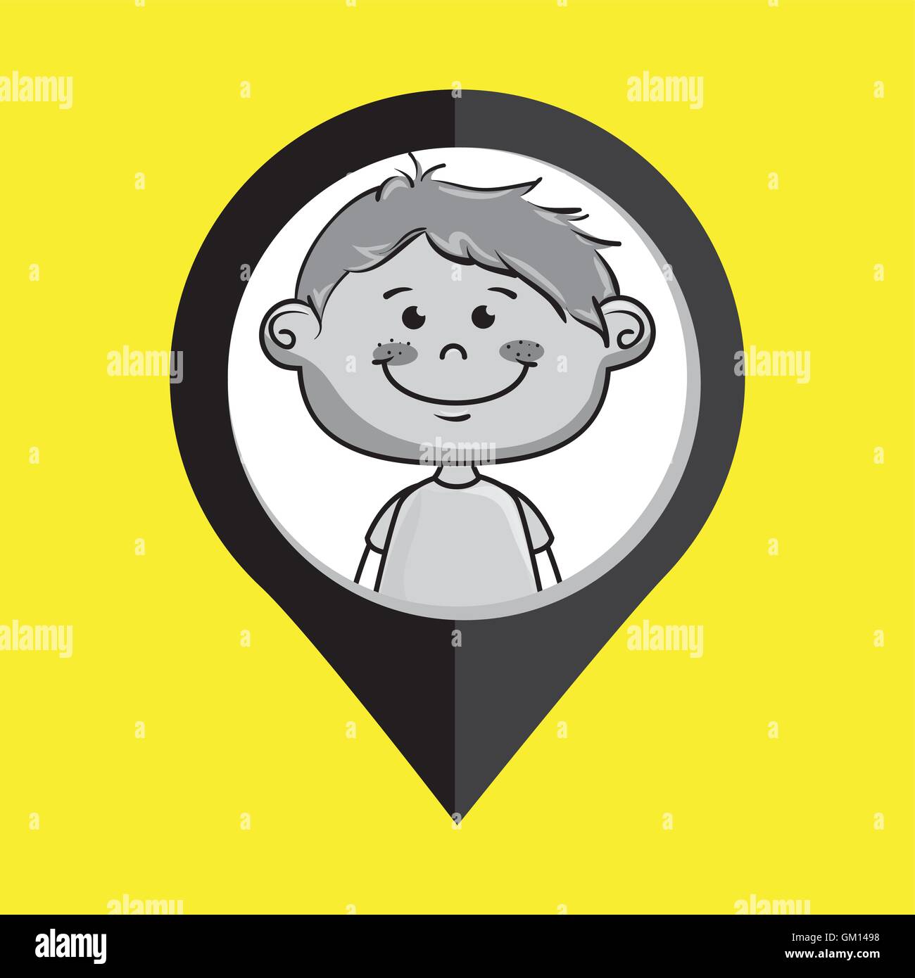 boy child kids icon Stock Vector Image & Art - Alamy