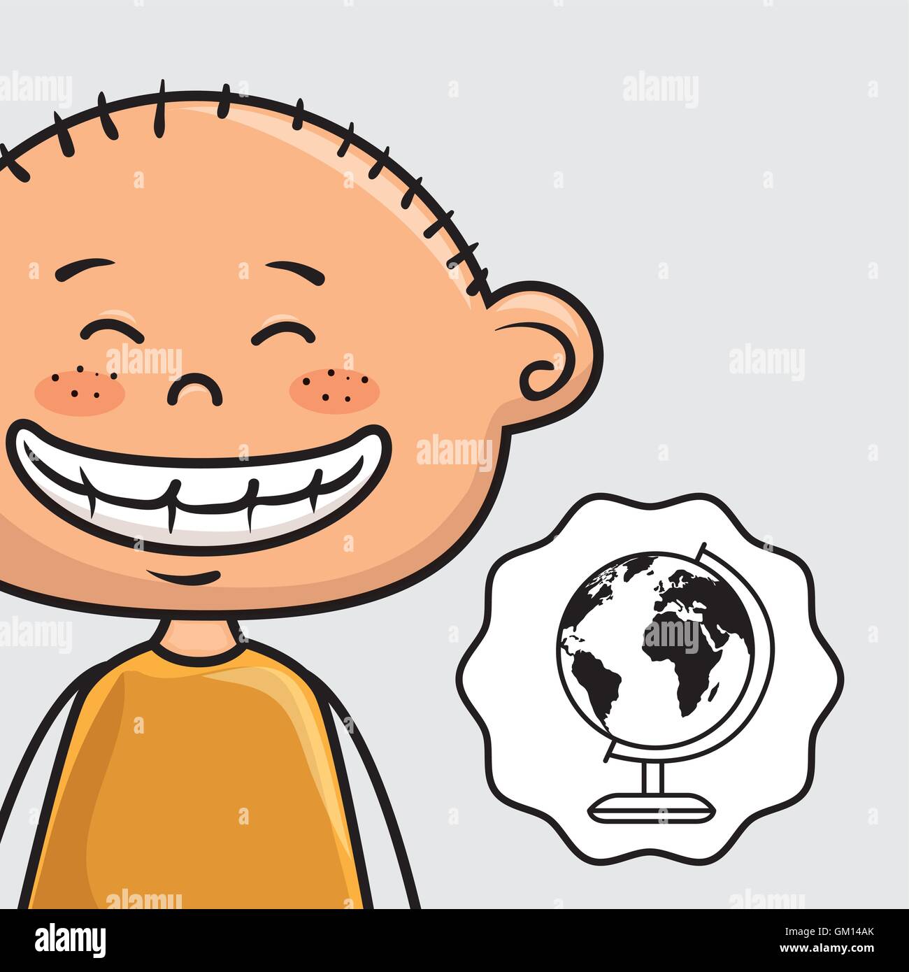student boy study icon Stock Vector Image & Art - Alamy