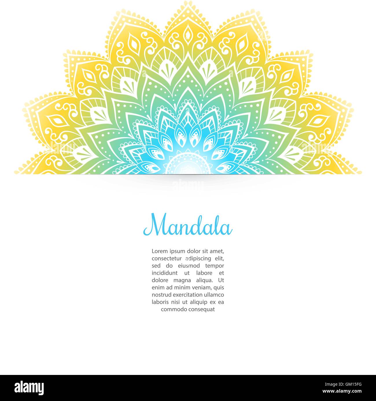 Color Mandala background Stock Vector Image & Art - Alamy