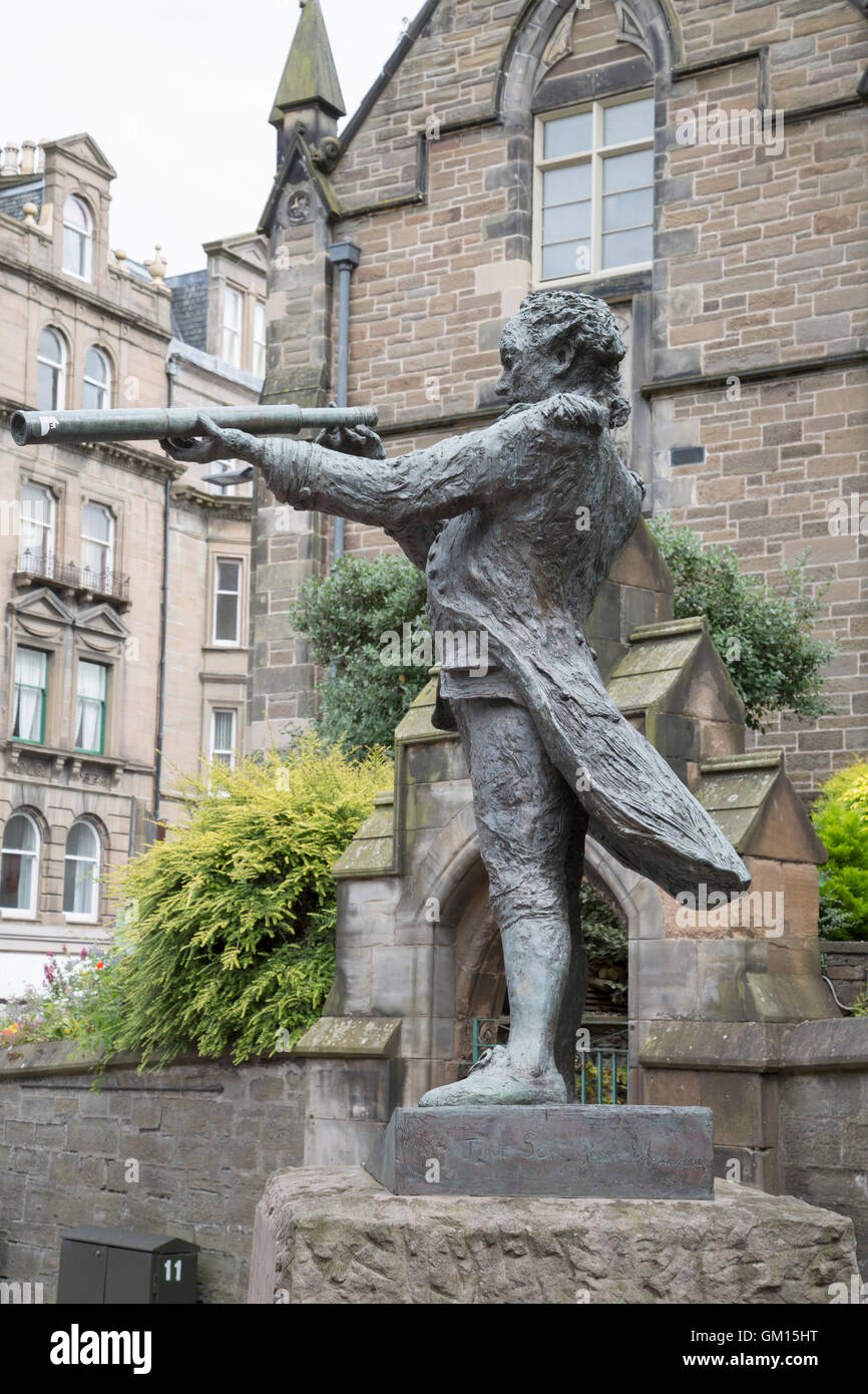 Adam Duncan Statue, Dundee; Scotland; UK Stock Photo - Alamy
