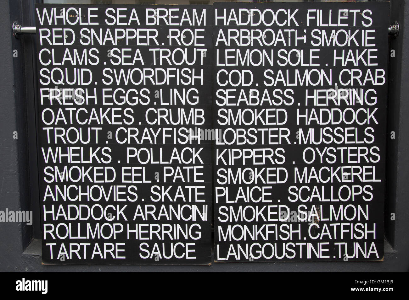 Sea fish name hi-res stock photography and images - Alamy