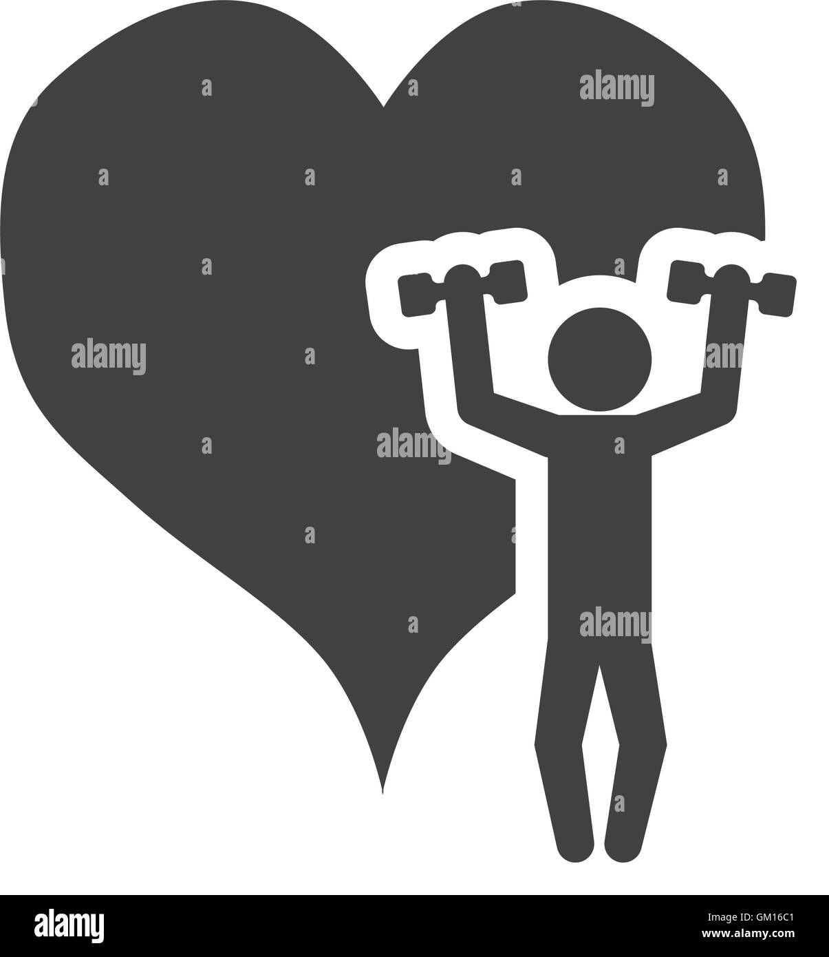 heart healthy lifestyle design Stock Vector Image & Art - Alamy