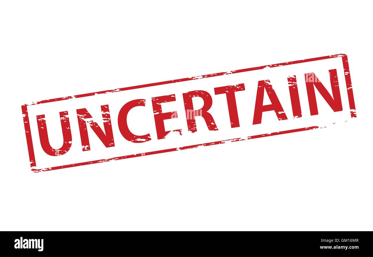 Uncertain unsafe hi-res stock photography and images - Alamy