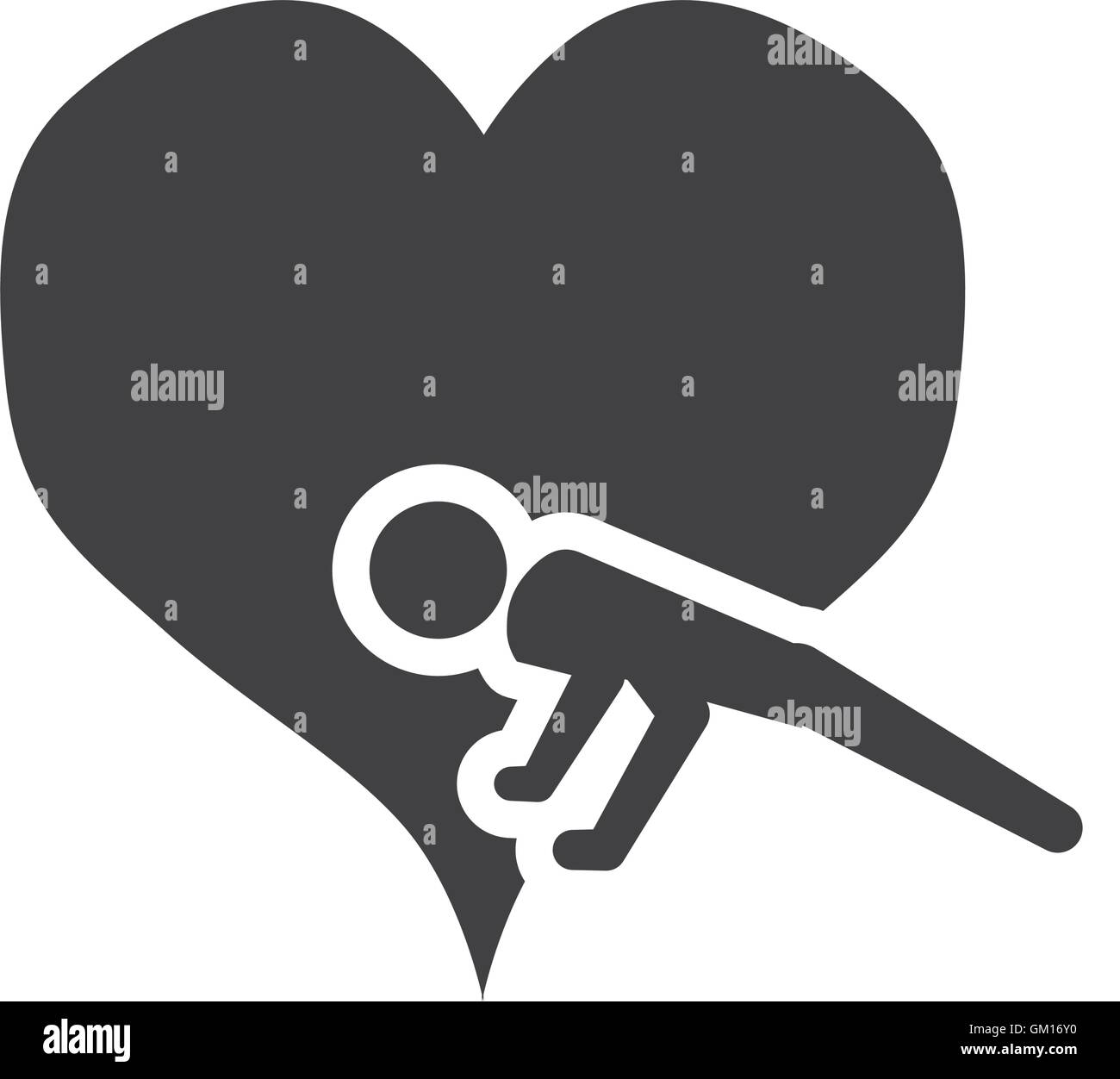 heart healthy lifestyle design Stock Vector Image & Art - Alamy