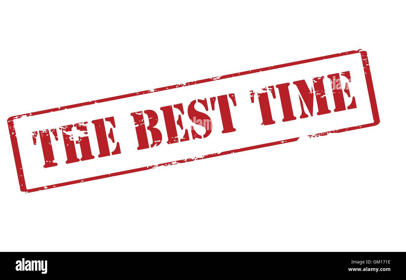 The best time Stock Vector Image & Art - Alamy