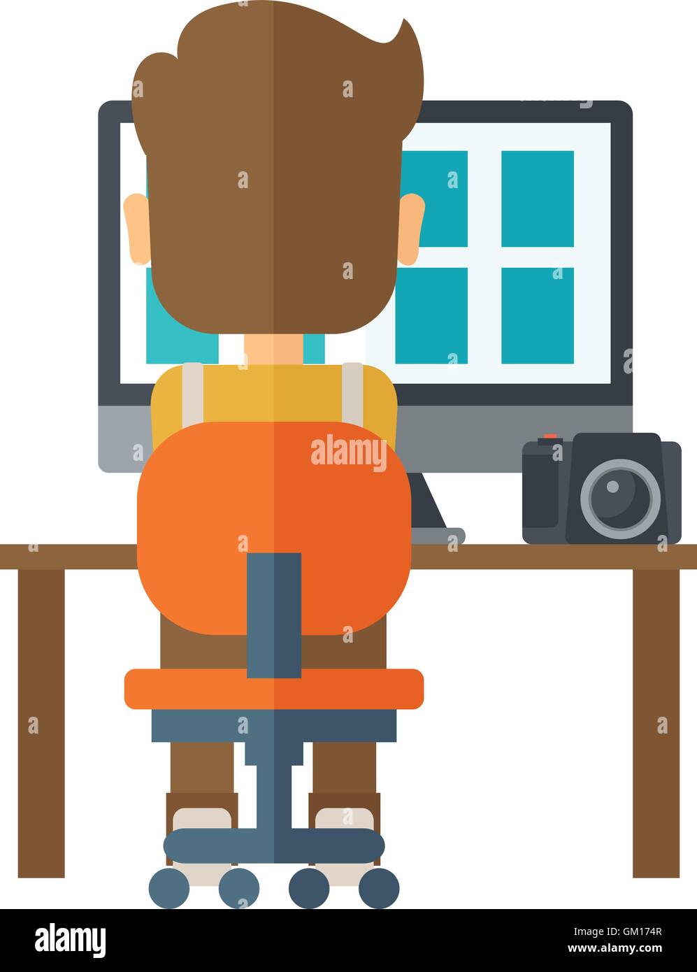 Webcam laptop Stock Vector Images - Alamy