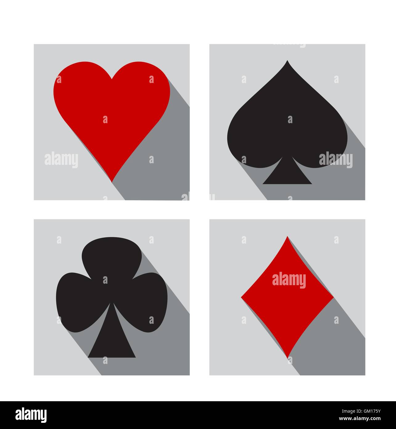 Playing card symbols web hi-res stock photography and images - Alamy