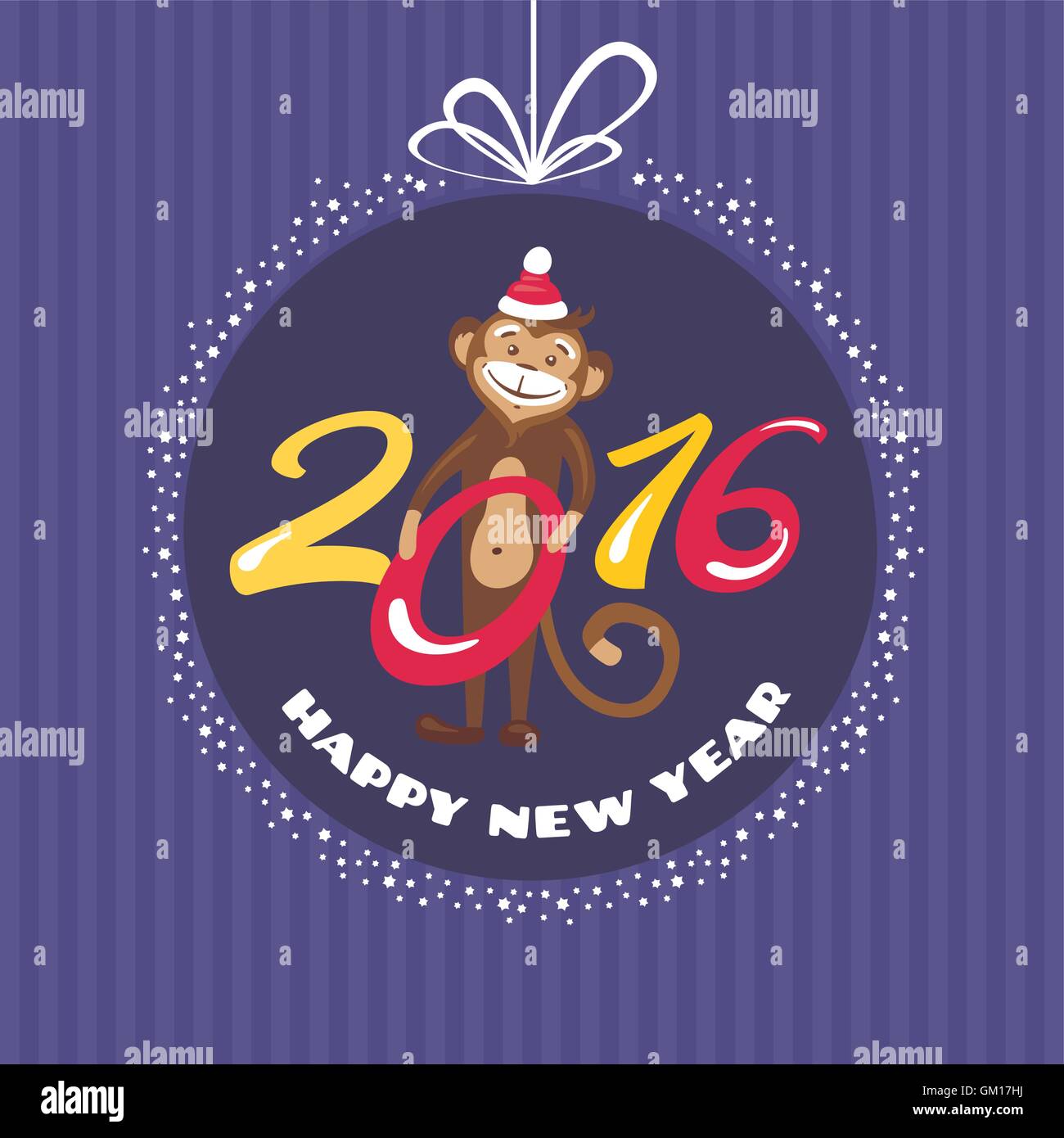 New year card line hi-res stock photography and images - Alamy