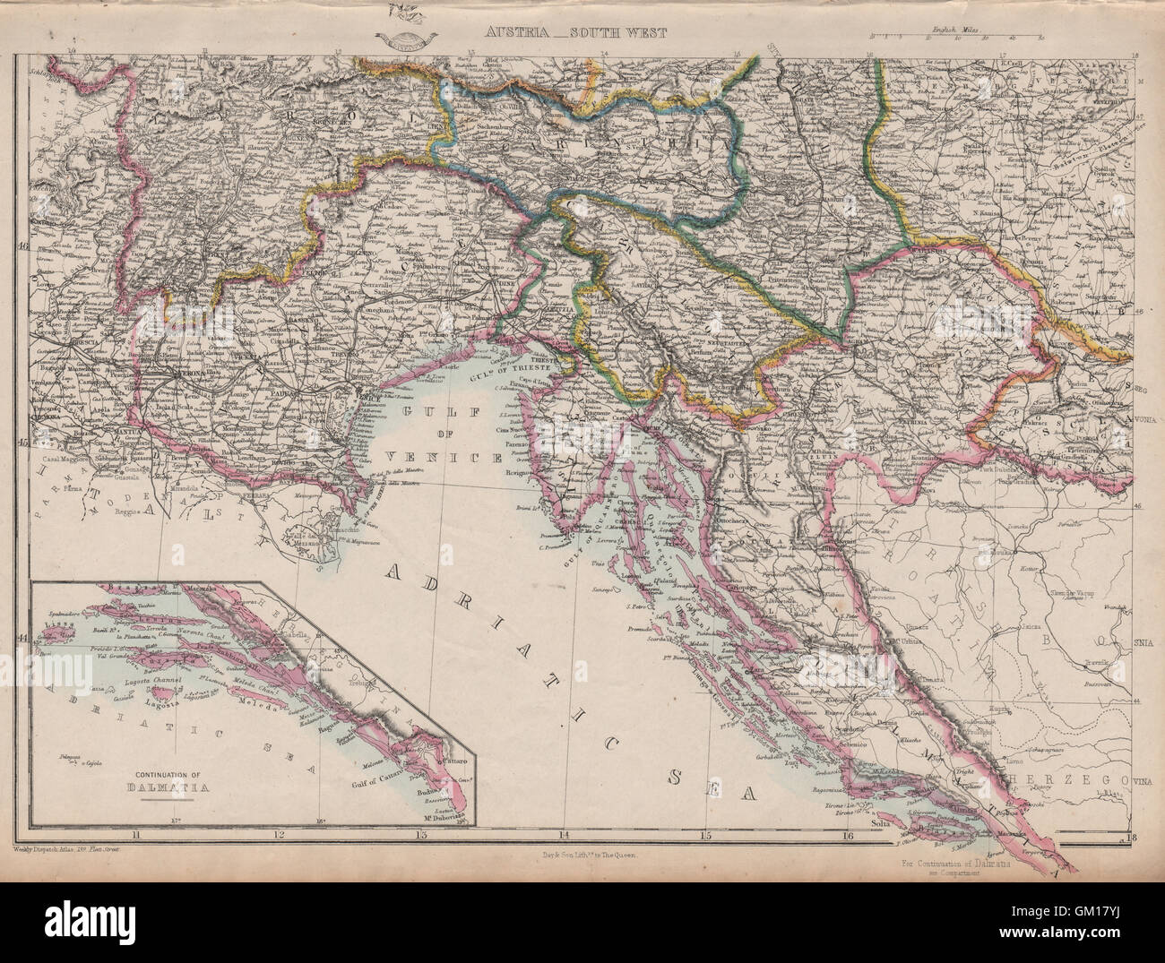 Venice empire map hi-res stock photography and images - Alamy