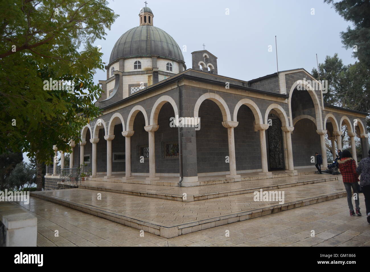 Mount of Beatitudes, Sea of Galilee, Tiberius, Israel Stock Photo - Alamy