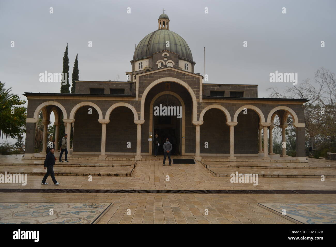 Mount of Beatitudes, Sea of Galilee, Tiberius, Israel Stock Photo - Alamy