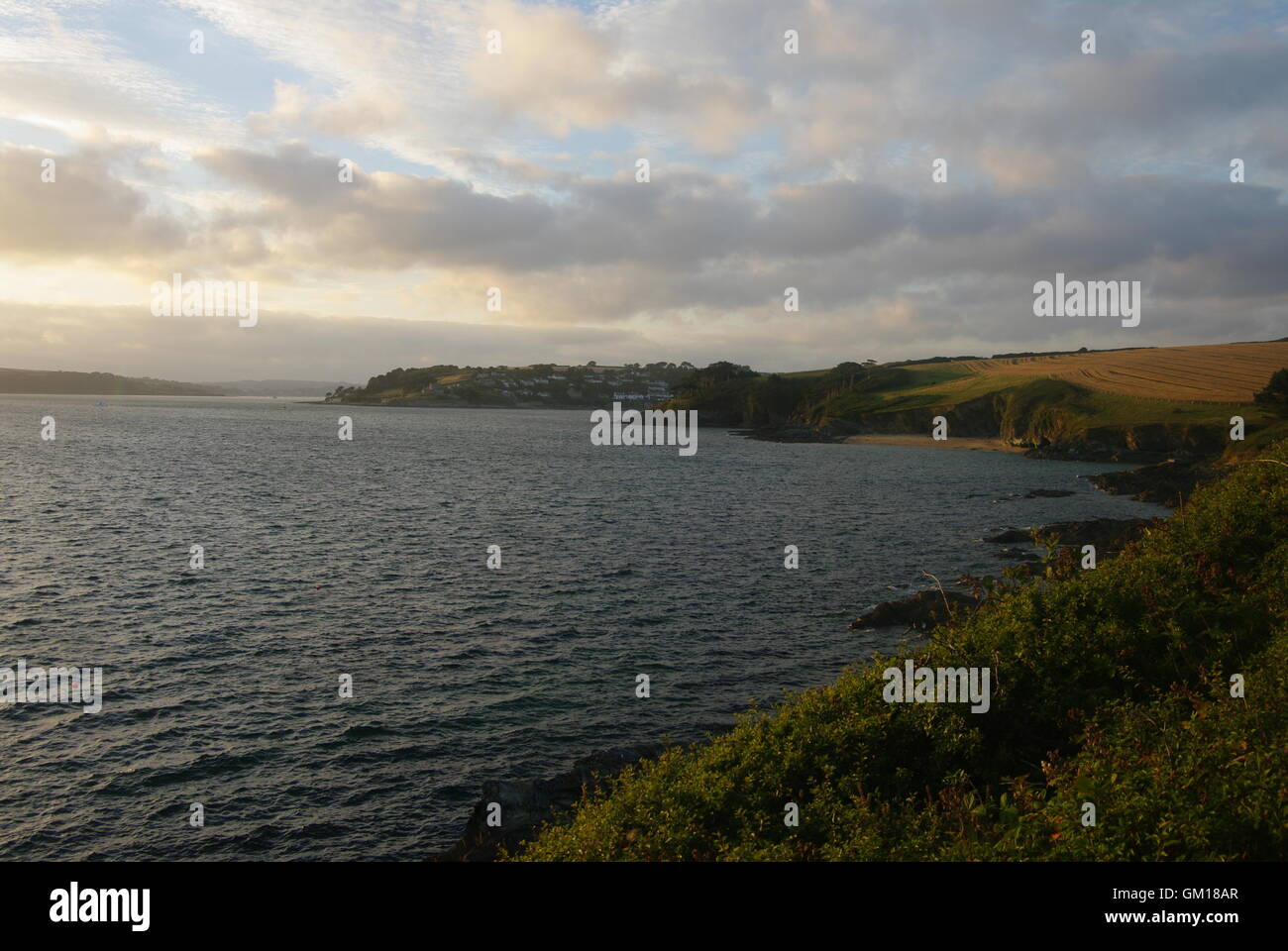 Carrick Roads, Roseland, Cornwall, England Stock Photo - Alamy