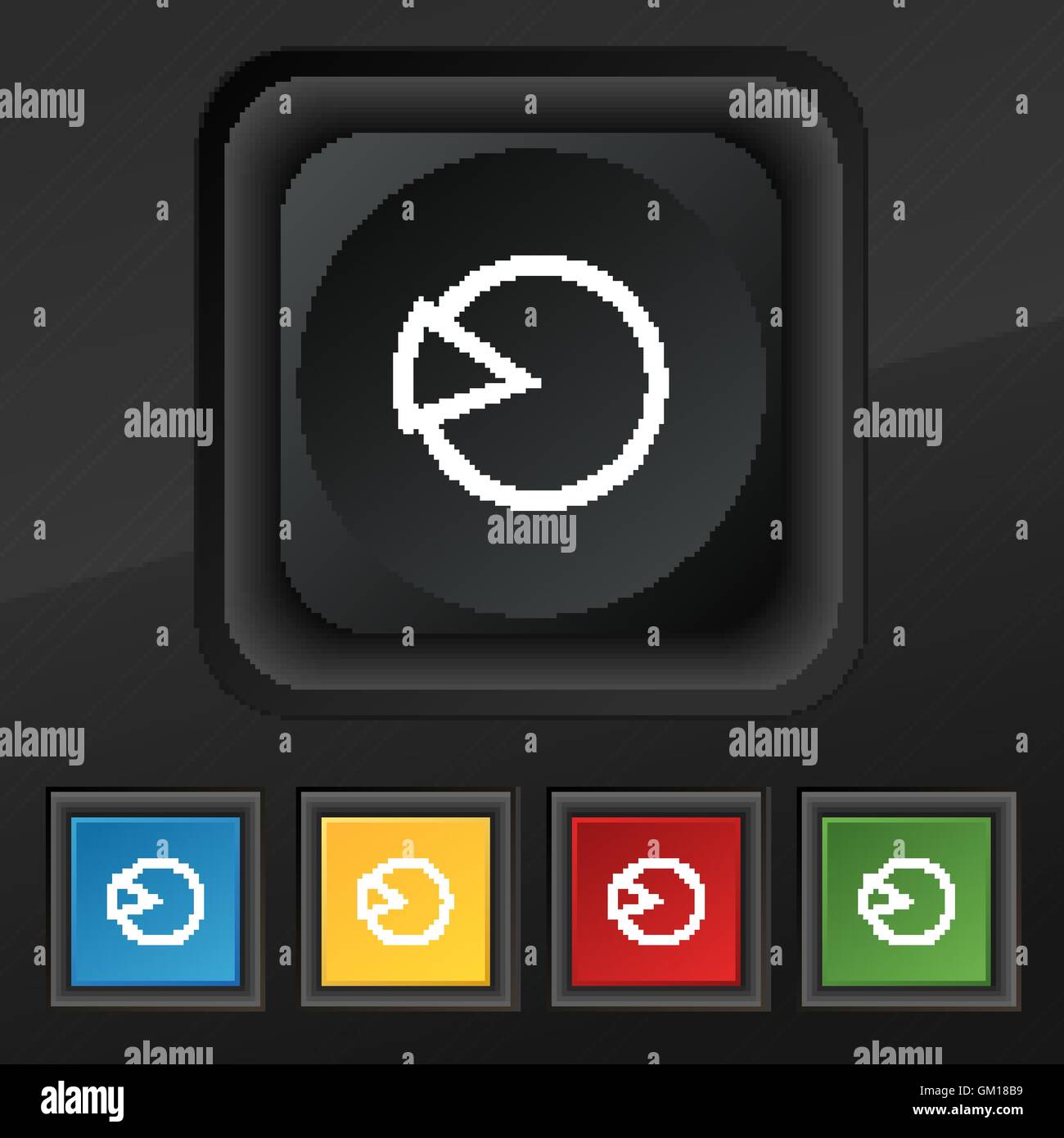 Creative colorful chart on Stock Vector Images - Alamy