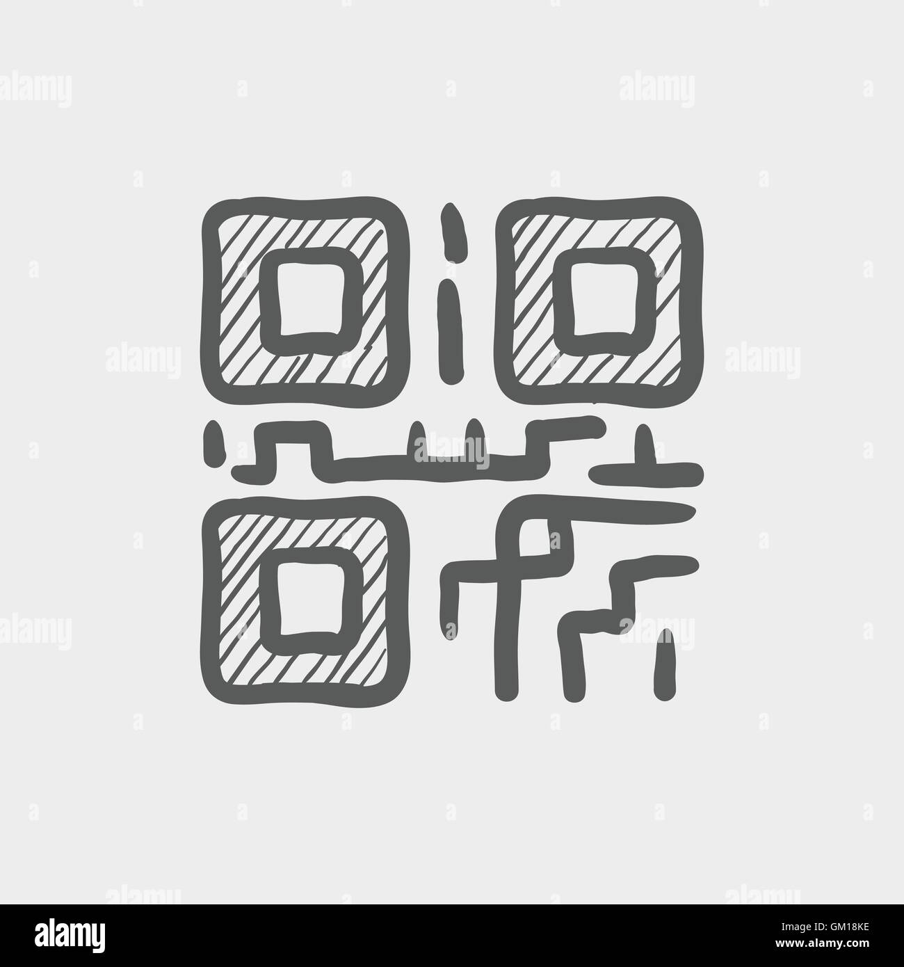 Qr symbol Stock Vector Images - Alamy