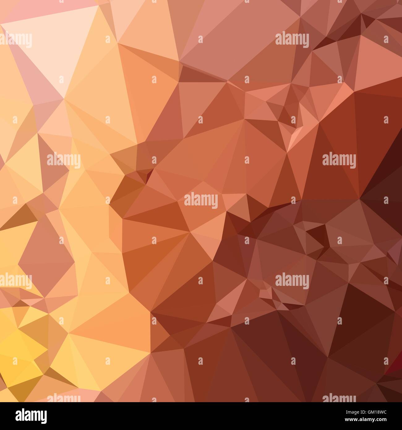 Cordovan Brown Abstract Low Polygon Background Stock Vector Image & Art ...