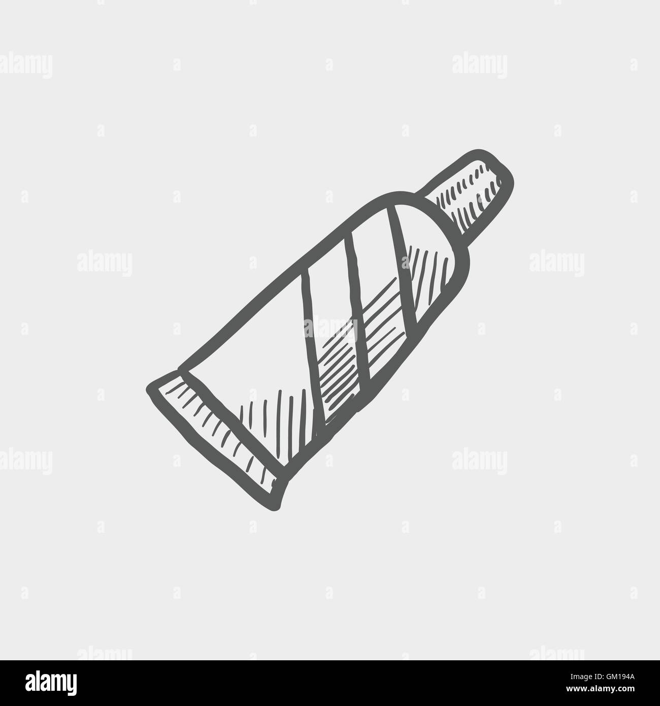 Tube of toothpaste sketch icon Stock Vector Image & Art - Alamy