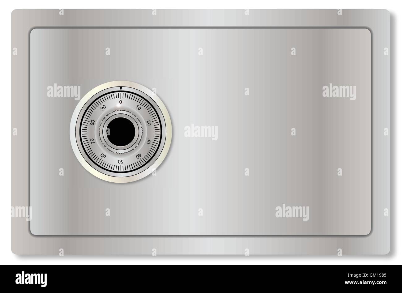 Combination Lock Safe Stock Vector Image & Art - Alamy